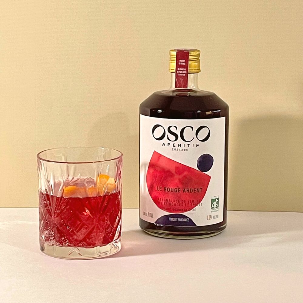 OSCO Le Rouge Ardent - apéritif sans alcool bio